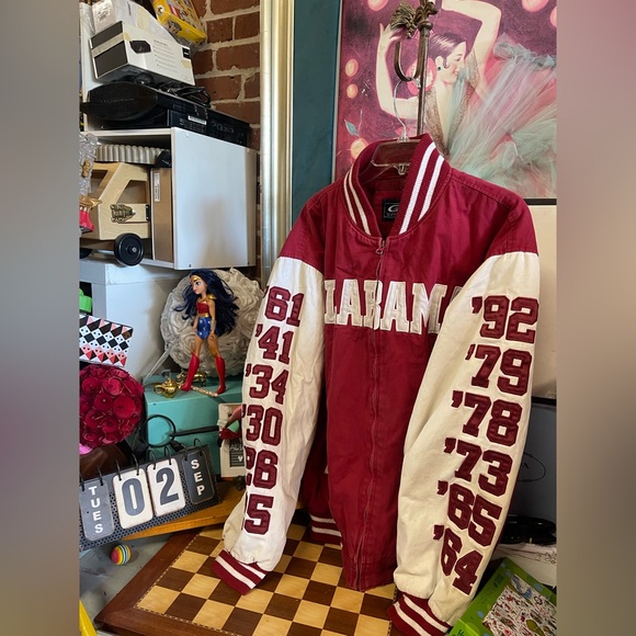 G-III | Jackets & Coats | Alabama Roll Tide Letterman Jacket Xl ...